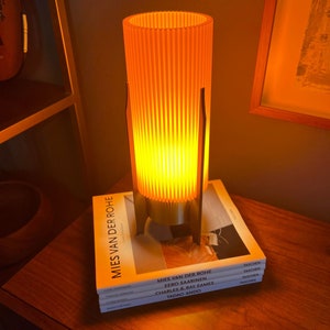 Mid Century Modern Rocket Lamp - Etsy