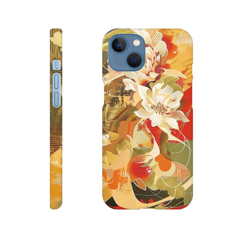 2000s Flower Design Slim Case - Etsy
