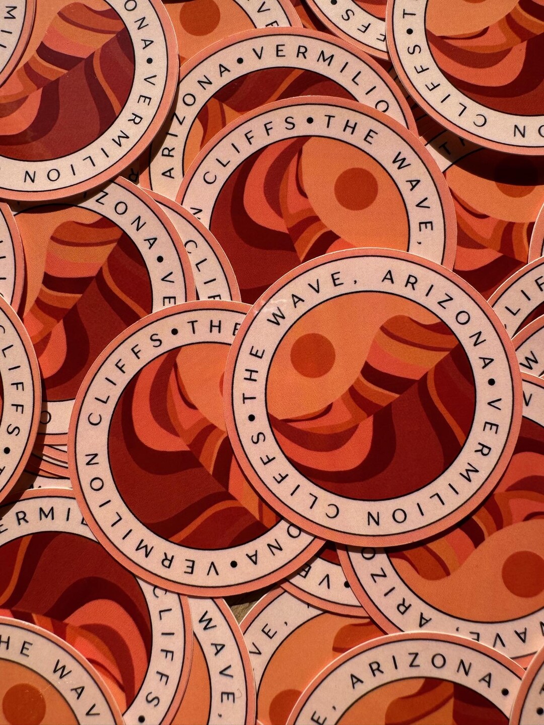 The Wave Sticker, 2x2” - Etsy