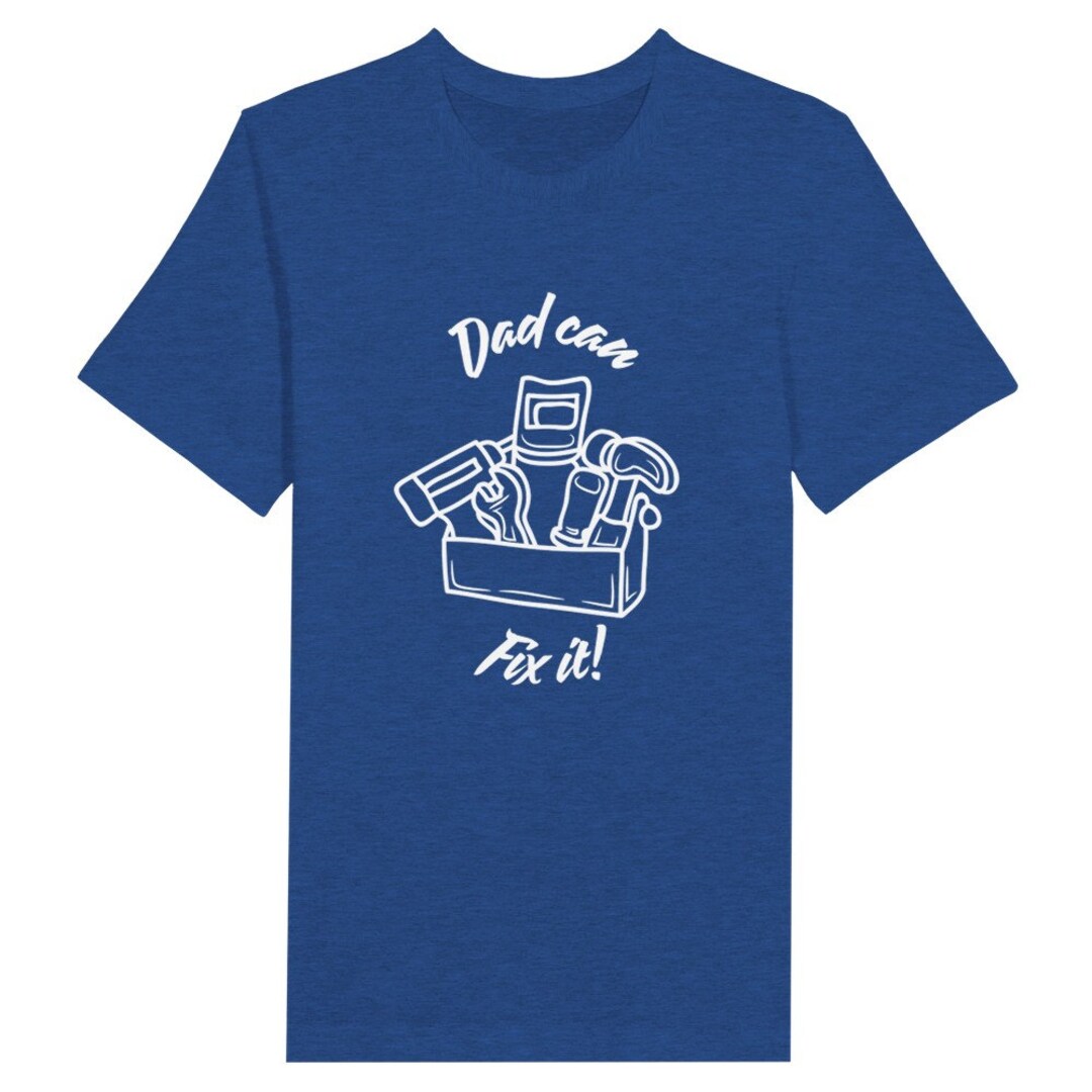 DAD Can Fix It Premium Unisex Crewneck T-shirt - Etsy