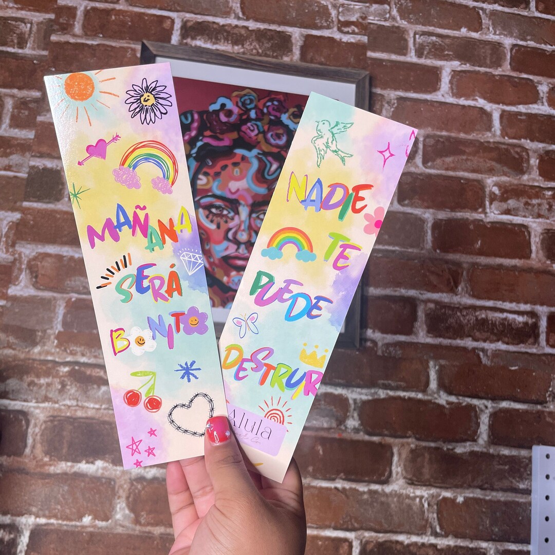 Manana Sera Bonito 1 Bookmark, Latina Book Mark, Karol G, Latin X ...