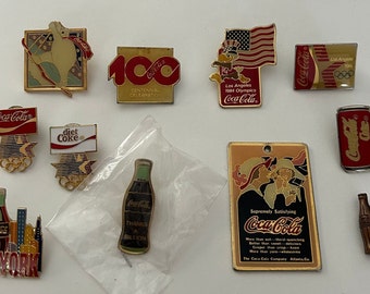 Vintage COCA COLA Paris France 1992 Baseball Lapel Pin, Enamel Pin ...