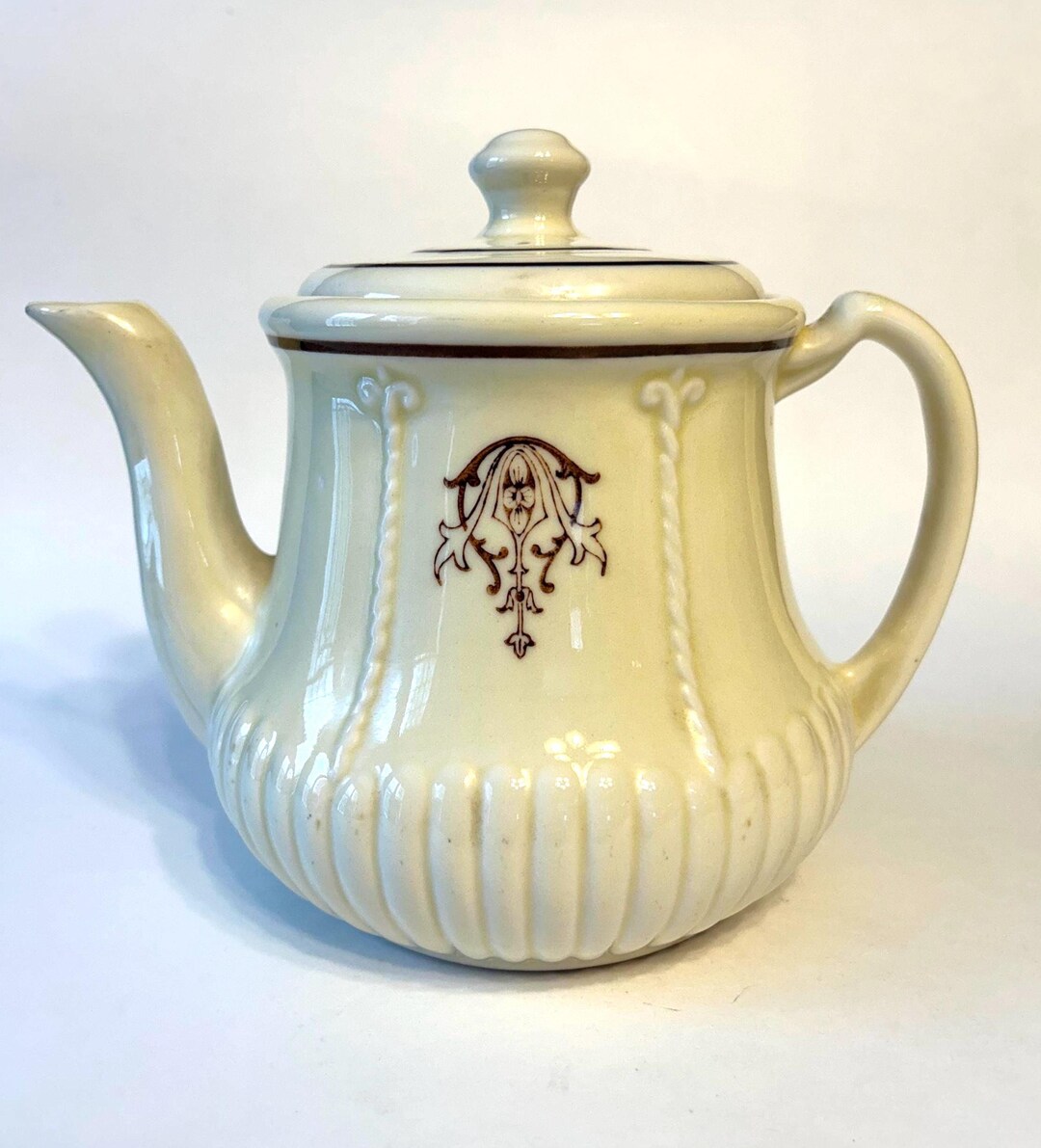 Vintage Porcelier Vitrified China Teapot | Circa 1930 - Etsy
