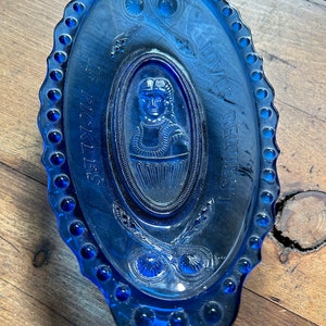 Imperial Glass Cobalt Blue Oval Pickle Plate - Loves Request is Pickles ...