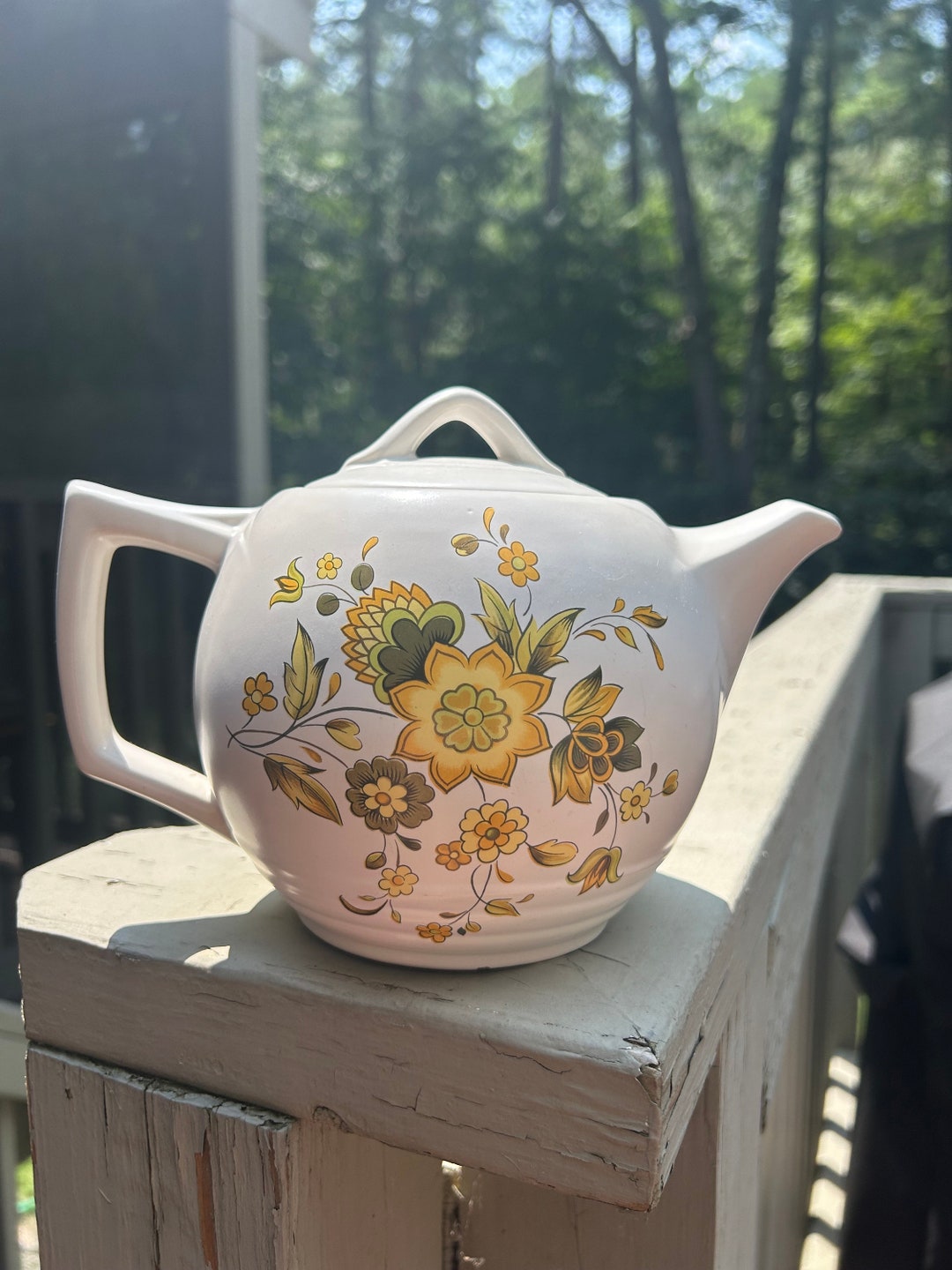 Vintage Mccoy Pottery Teapot 1970s - Etsy