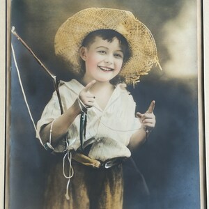 Reeling in Emotion: "but It Got Away!" by George B. Petty (c. 1910) - Etsy