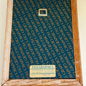 Vintage FIGI Graphics Southwest 3D Cast Paper Art Feather Signed WESS ...