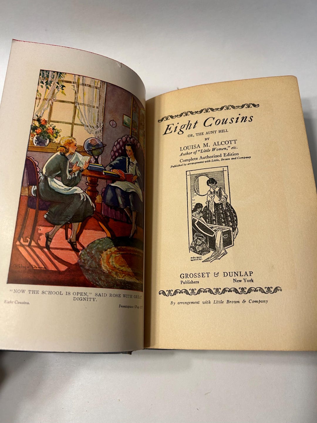 Eight Cousins by Louisa May Alcott, Published in 1927 - Etsy
