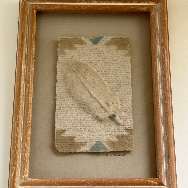 Paper Feather Art - Etsy