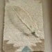 Vintage FIGI Graphics Southwest 3D Cast Paper Art Feather Signed WESS ...