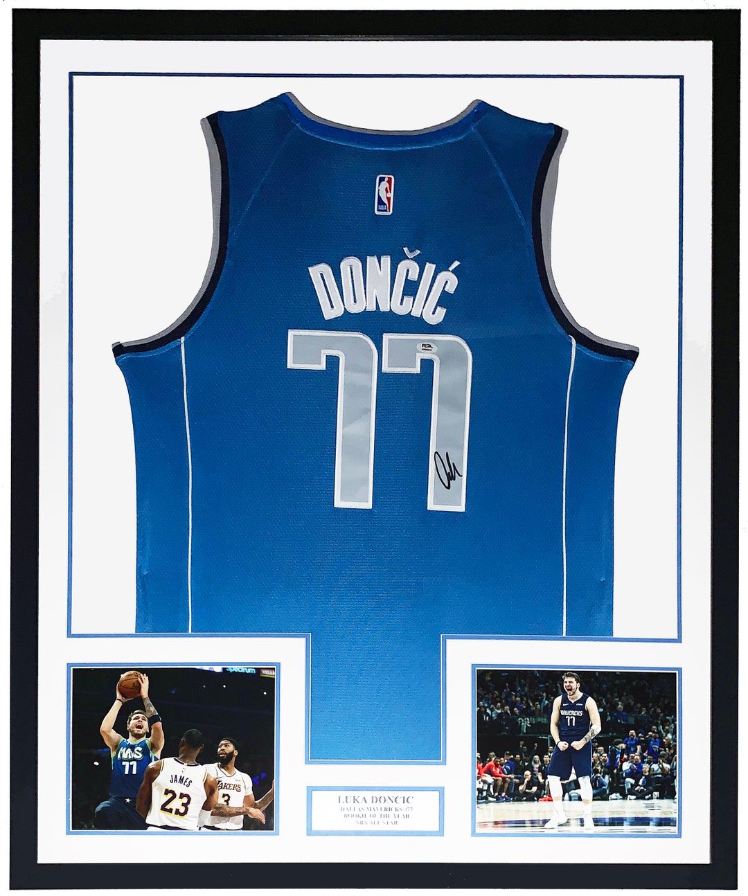 Luka Doncic Autographed Authentic Nike Dallas Mavericks Jersey PSA DNA ...