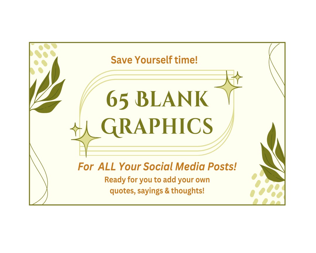 65 ‘done for You’ Social Media Posts in Circles and Squares to Create ...