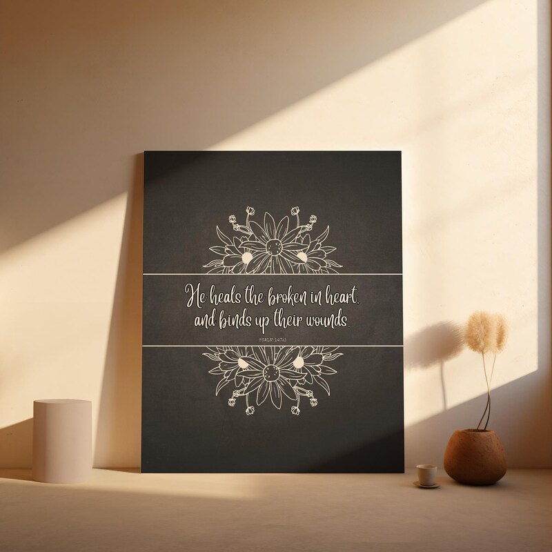 Chalkboard Scripture - Etsy