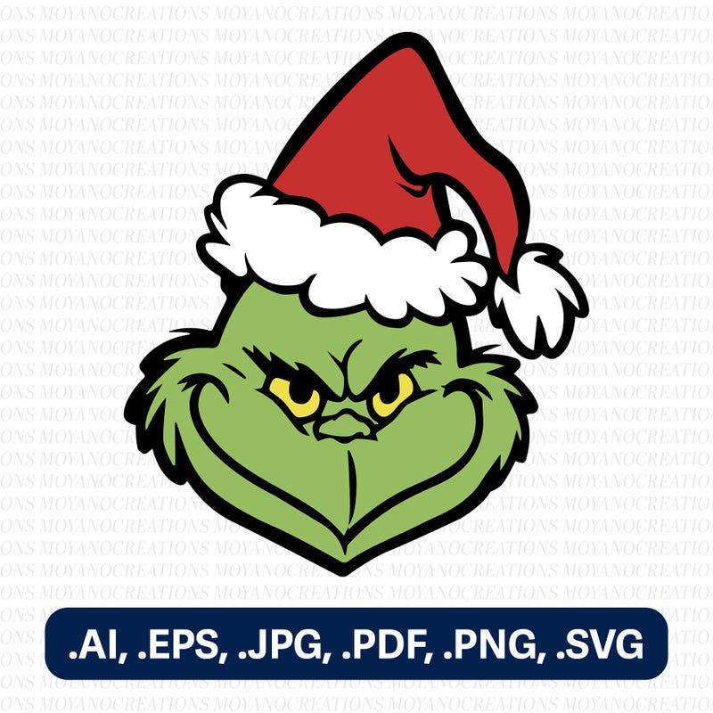 Cara de grinch - Etsy España