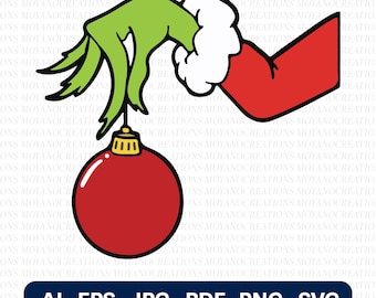 Grinch Running SVG, Grinch Running Outline PNG, Christmas Grinch ...