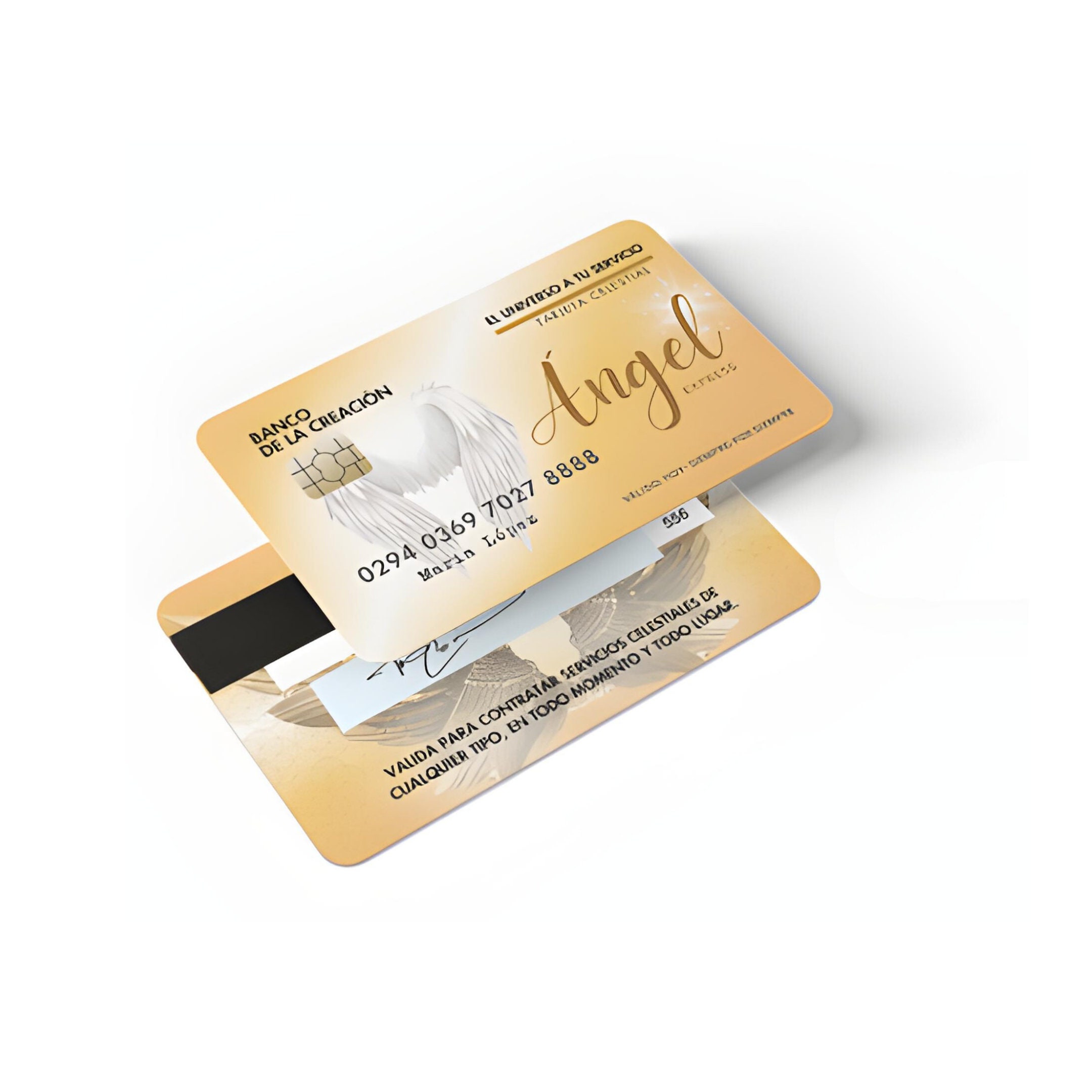 Tarjeta Angel Express- Plantilla Personalizable - Tarjeta Celestial ...