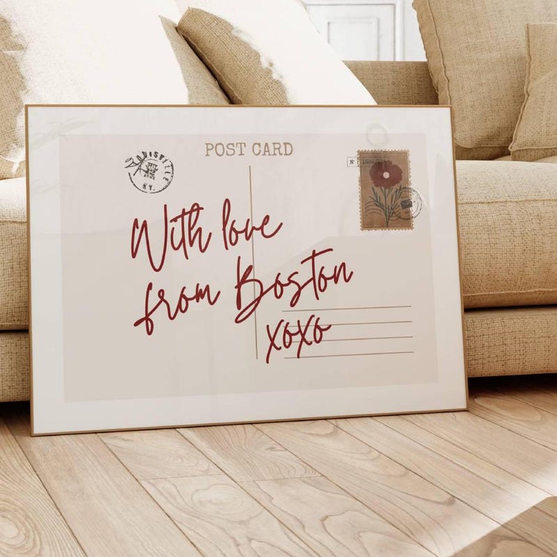 Vintage Boston Post Card - Etsy