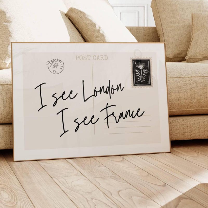 I See London I See France - Etsy