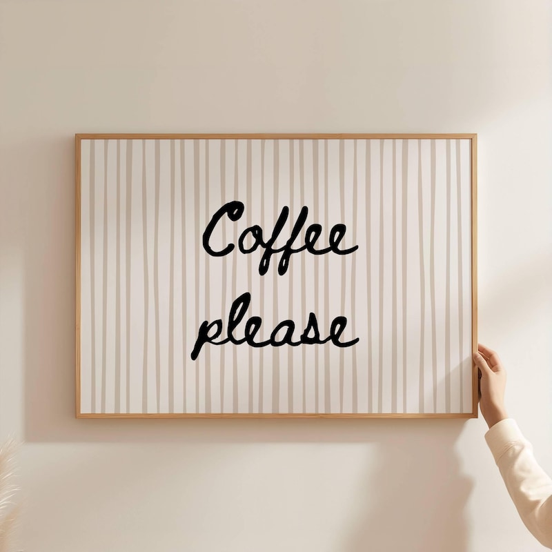 Coffee Artwork Modern - Etsy