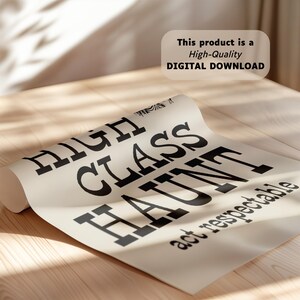 Spooky Western Wall Art, Southern Gothic Decor, Cowboy Halloween Print ...