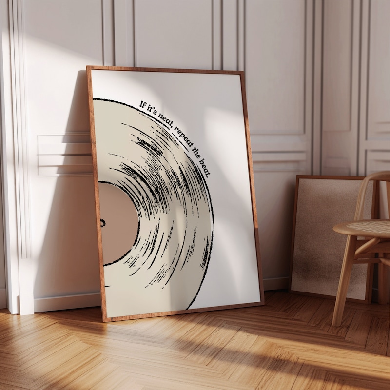 Vinyl Record Art - Etsy