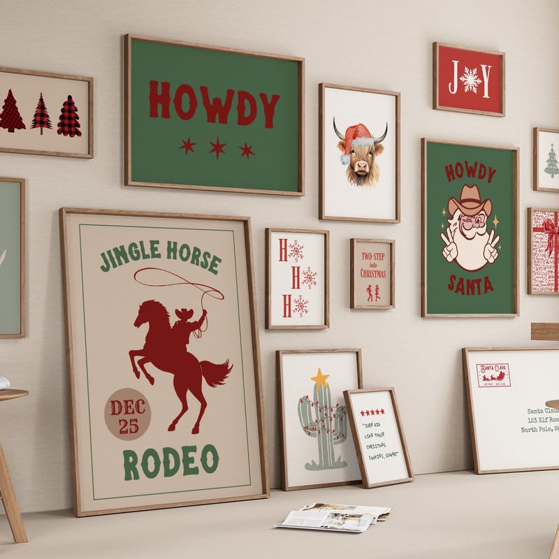 Western Christmas - Etsy