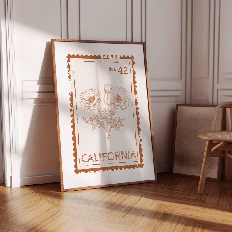 State Posters Stamp - Etsy UK