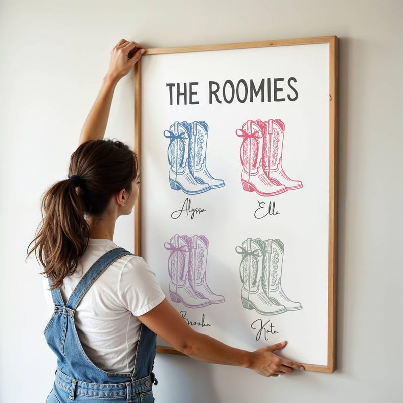 Roommate Sign - Etsy