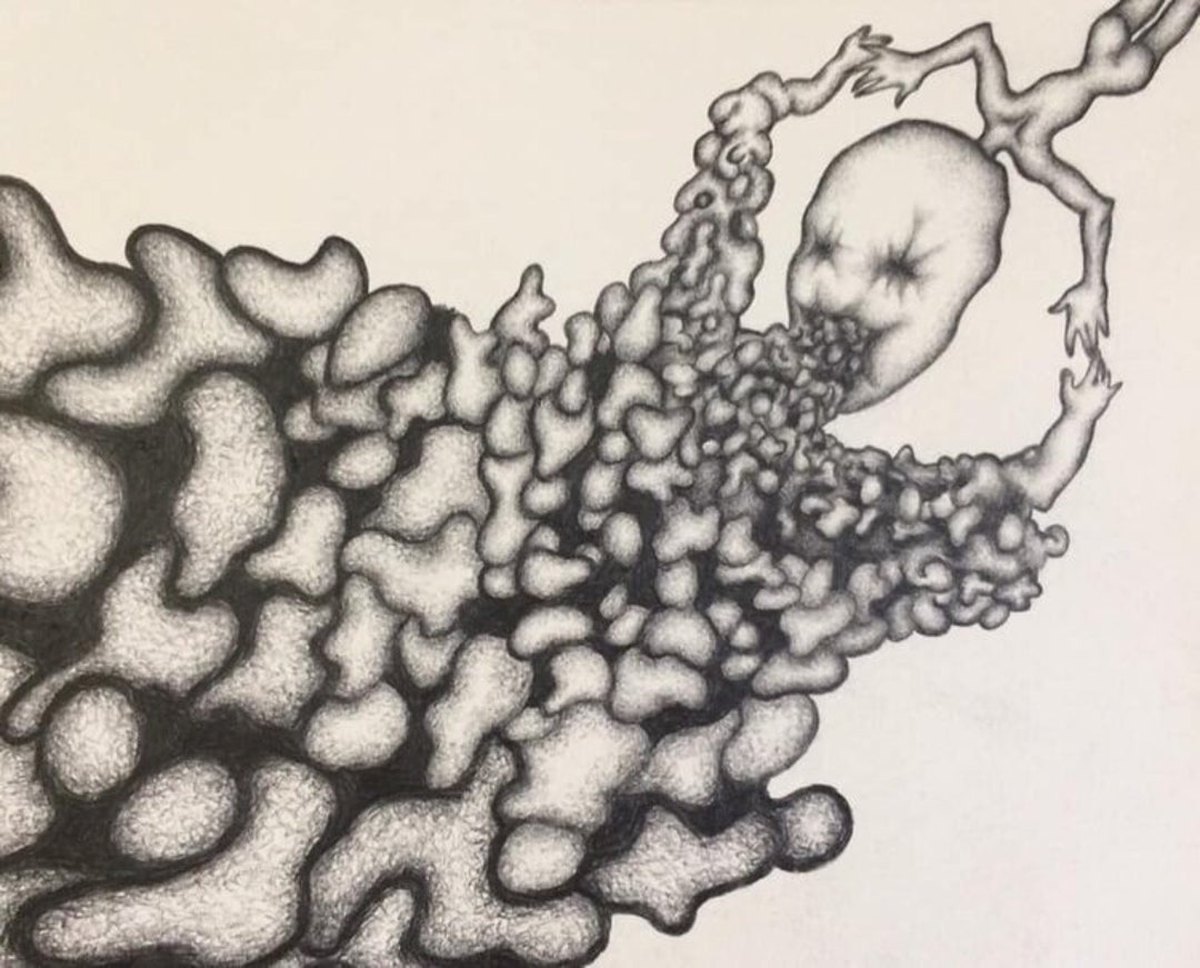 Judy, or Female Head Giving Birth to Tumult From Her Mouth. Original ...