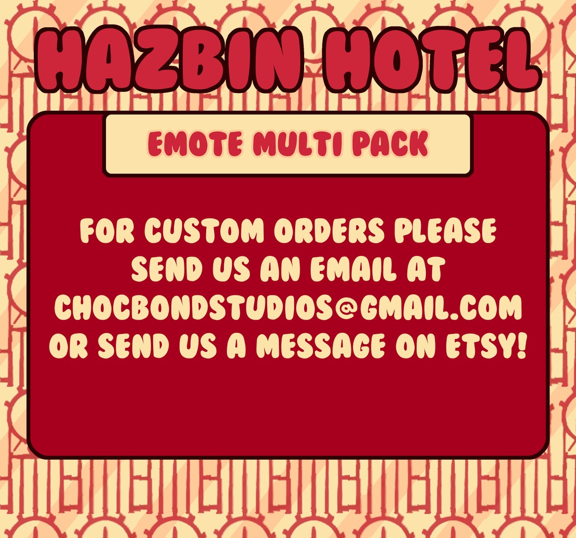 Hazbin Hotel Emote Pack for Twitch, Discord and Youtube - Etsy