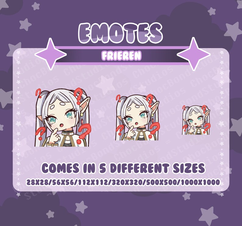 Cute Mage Anime Girl Emote Pack for Discord, Twitch and Youtube - Etsy