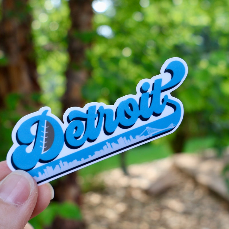 Detroit Stickers - Etsy