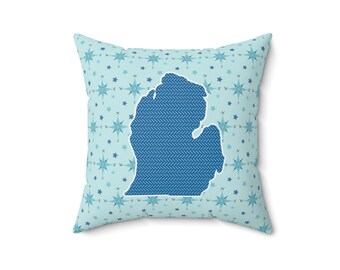 HOME Michigan Pillow - Etsy
