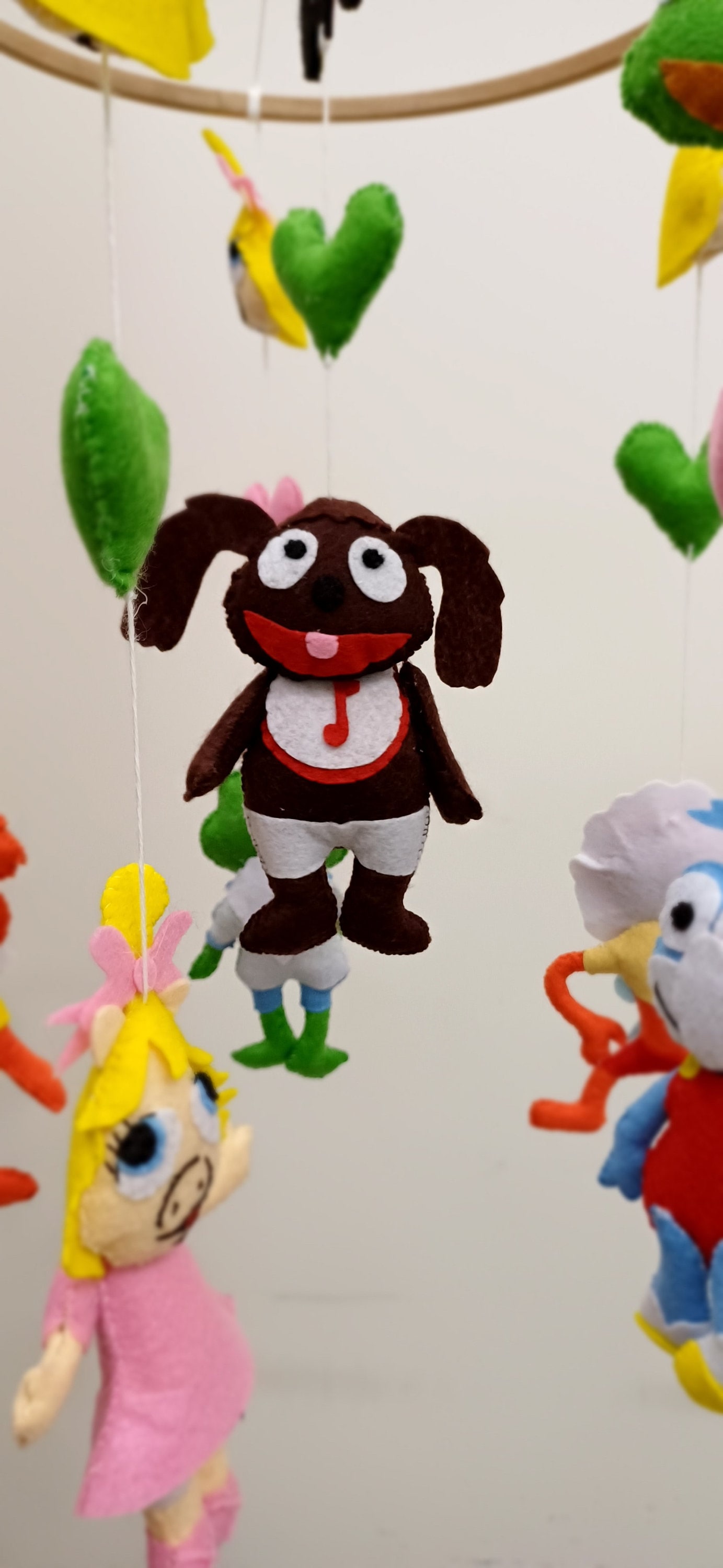 Baby Muppets Characters Crip Mobile, Kermit, 1980s, Miss Pigy,rowfl,hai ...