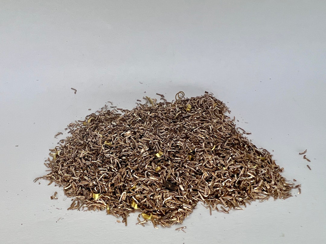 Yellow Brass Flakes 1 Pound - Etsy