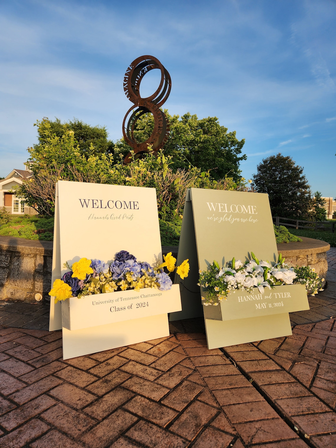 Welcome Sign With Flower Box Build Plans PDF Download - Etsy Canada