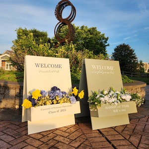 Welcome Sign With Flower Box - Build Plans (PDF Download) - Etsy