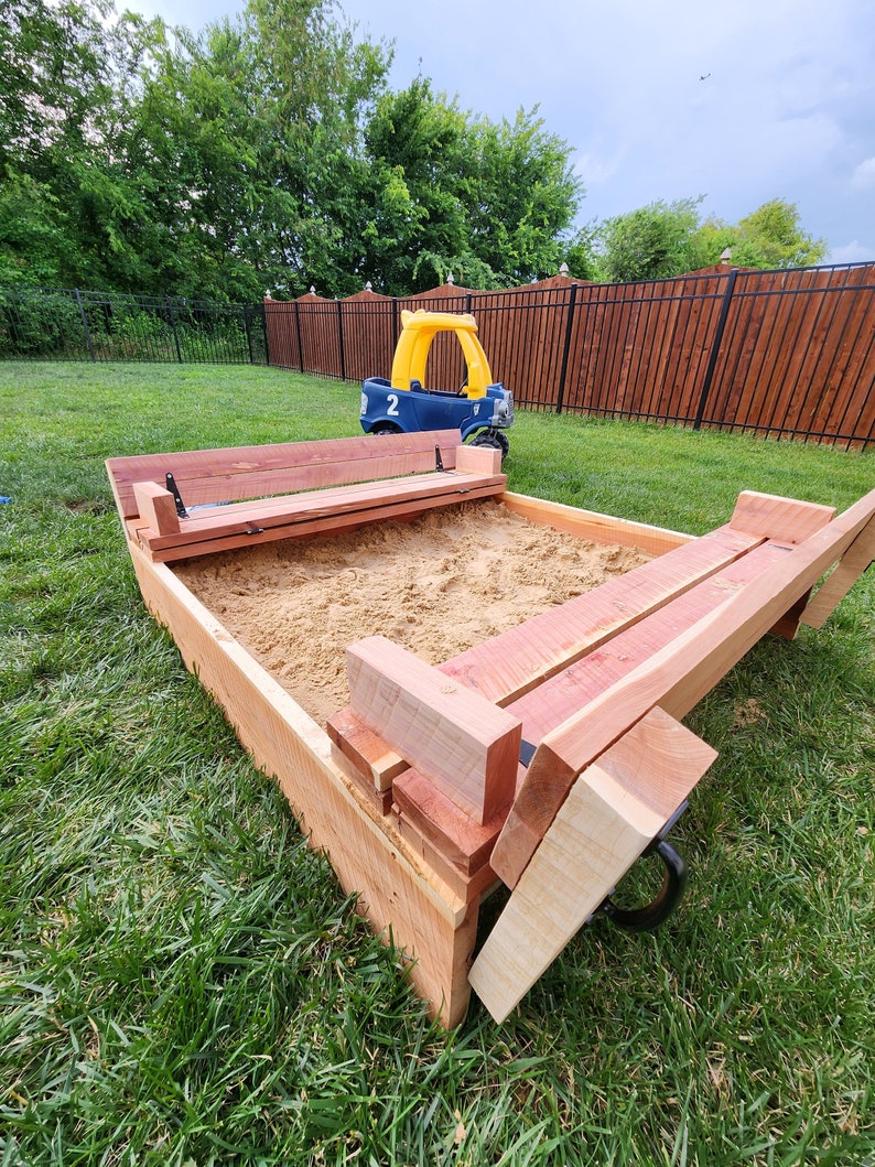 DIY Sandbox W/ Bench Seats - Build Plan (PDF Download) - Etsy