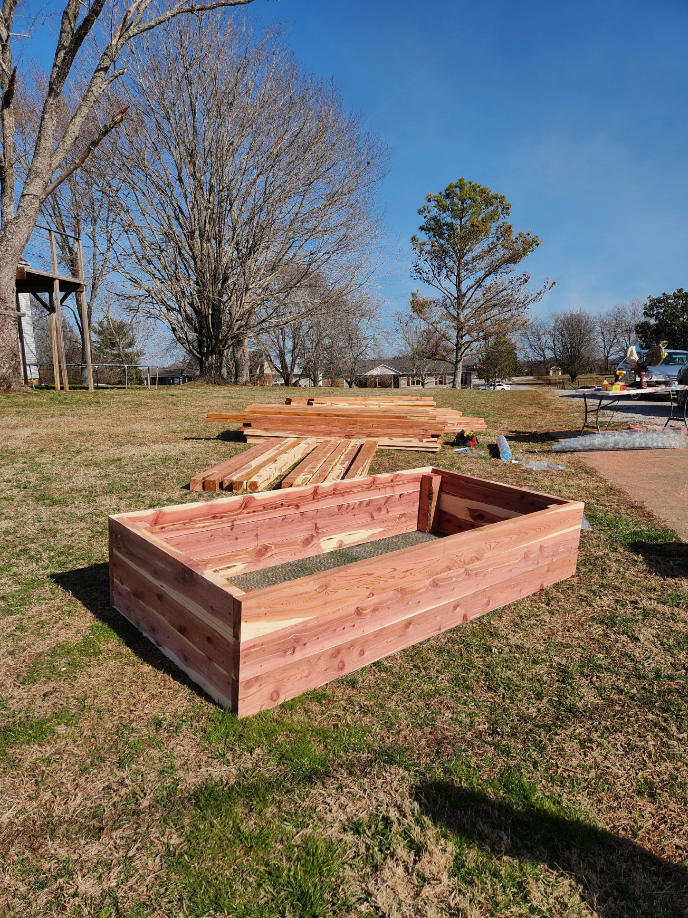 DIY Cedar Garden Bed (4ftx8ft) - PDF Download - Etsy