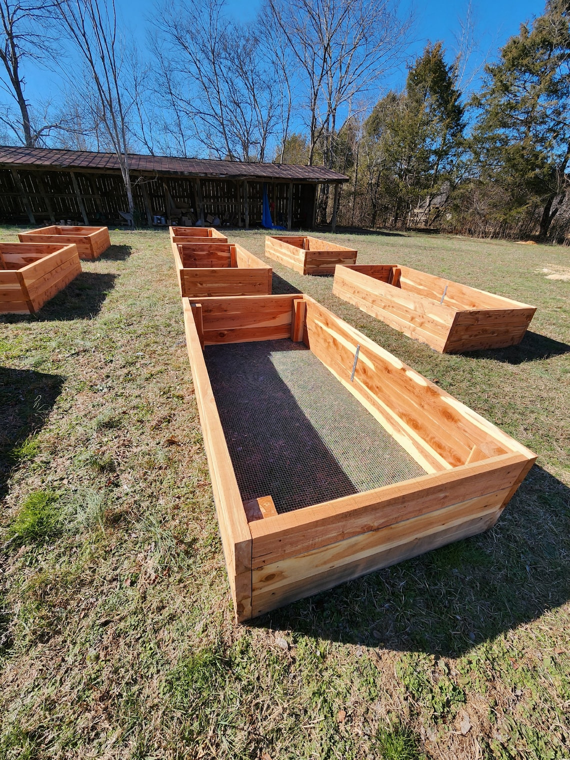 DIY Cedar Garden Bed (4ftx8ft) - PDF Download - Etsy Canada