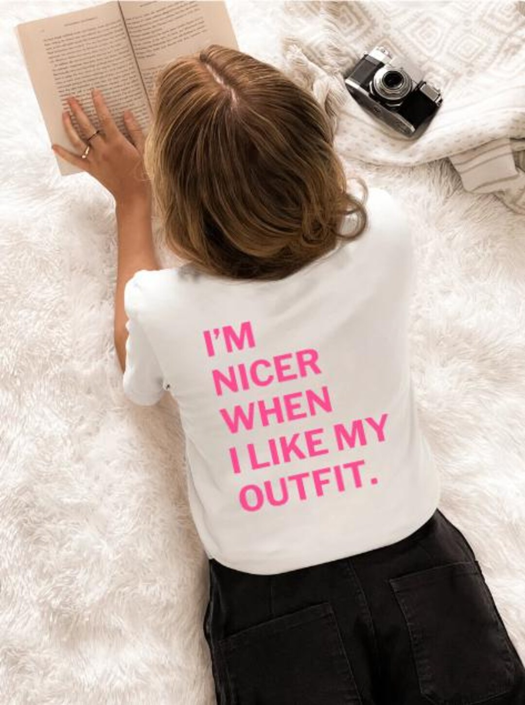 I'm Nicer When I Like My Outfit Shirt | Funny Girly Shirt | Typical ...