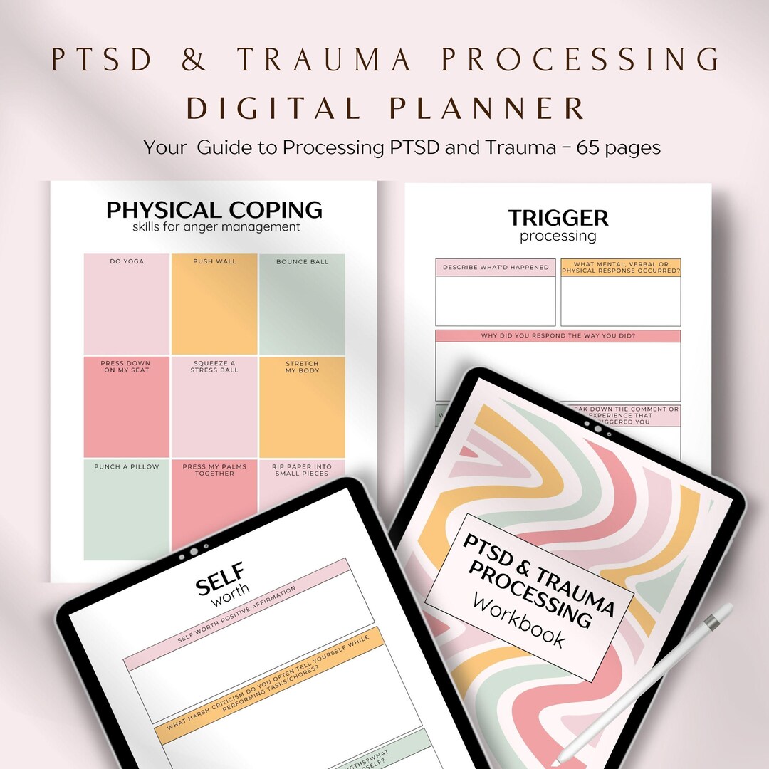Digital Planner PTSD & Trauma , Trauma Processing Planner, Goodnotes ...