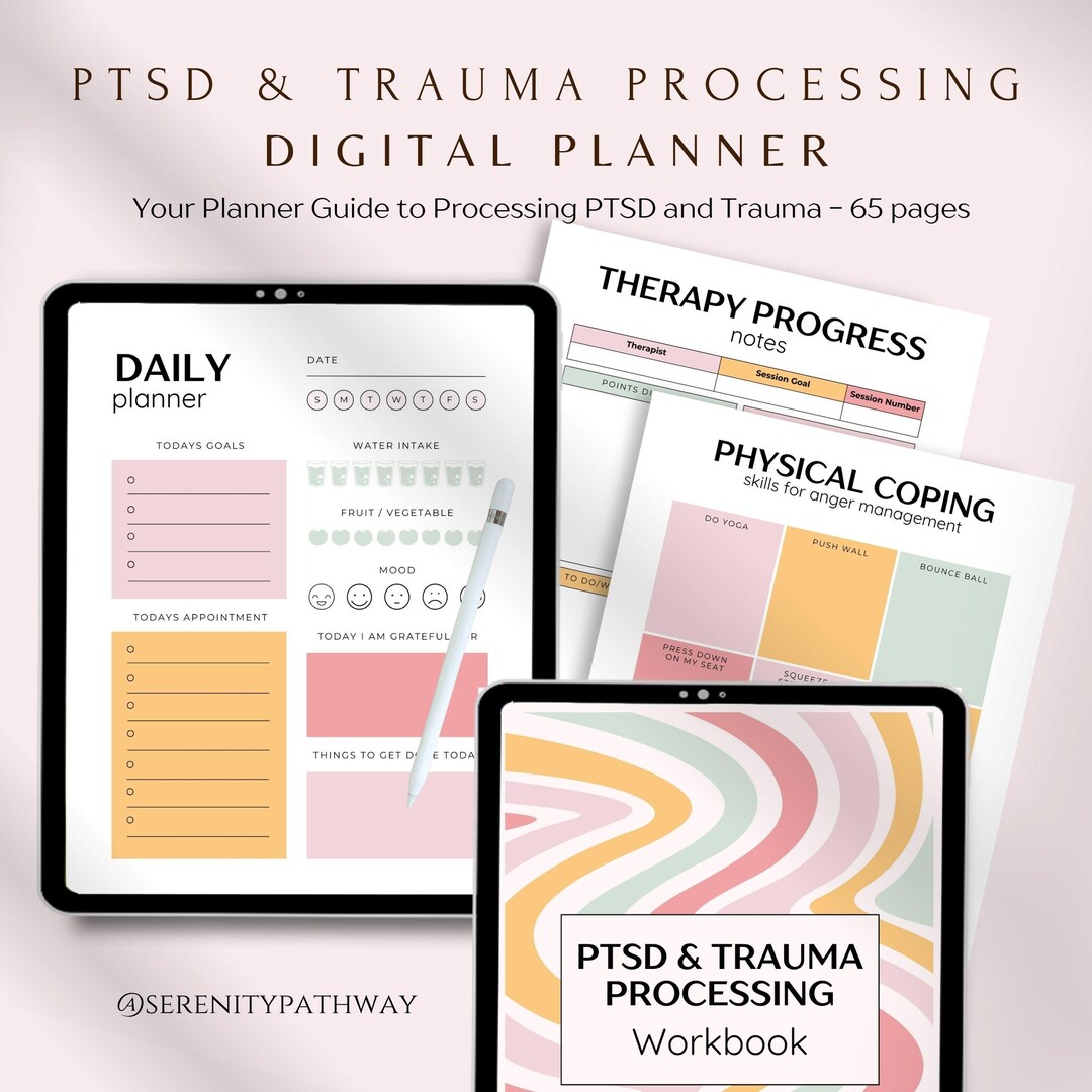 Digital Planner PTSD & Trauma , Trauma Processing Planner, Goodnotes ...