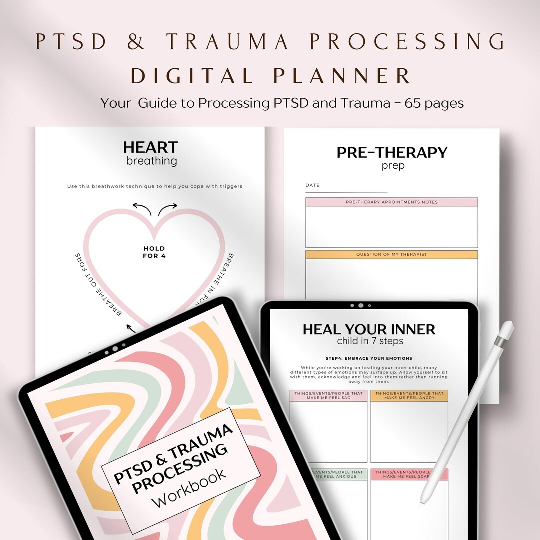 Digital Planner PTSD & Trauma , Trauma Processing Planner, Goodnotes ...