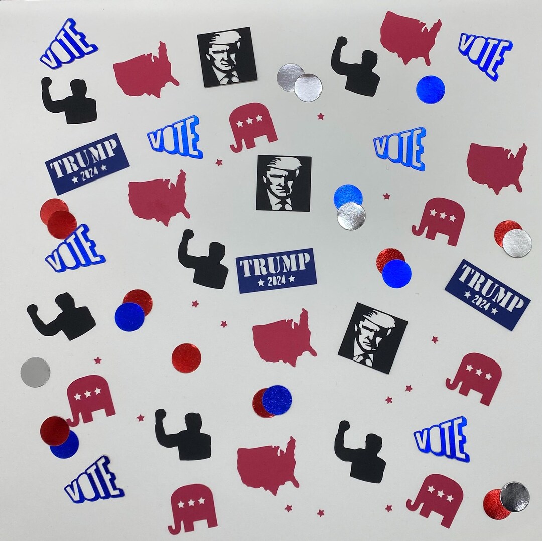 Donald Trump - Republican Party Confetti - Etsy