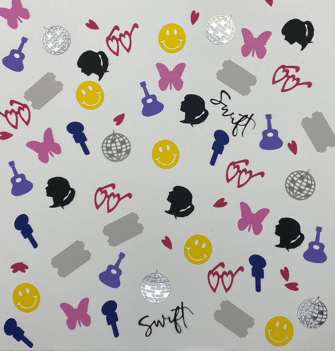 Taylor Swift - Swiftie Birthday and Bachelorette Party Confetti - Etsy