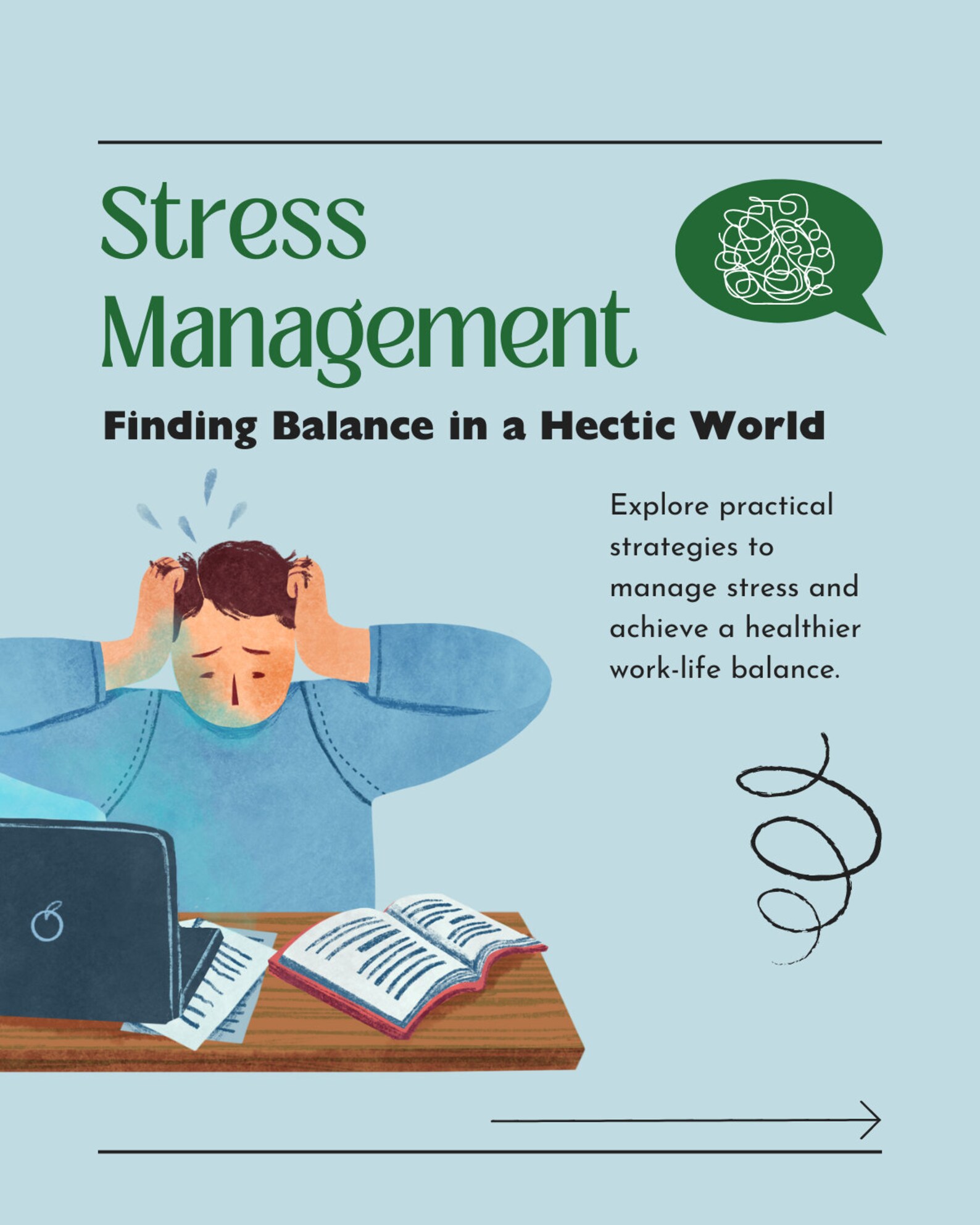 Illustrated Stress Mangement Workbook - Etsy