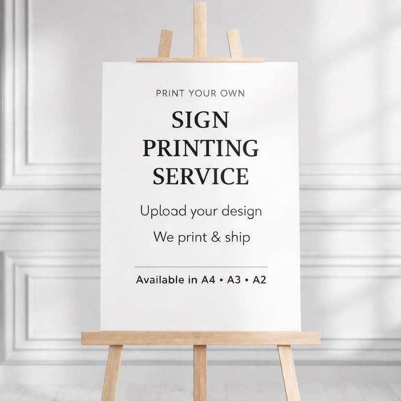 A2 Board Sign - Etsy UK