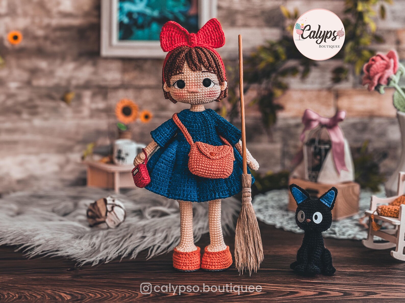 Kiki Witch Doll Amigurumi Pattern / Crochet / PDF Pattern / Crochet ...