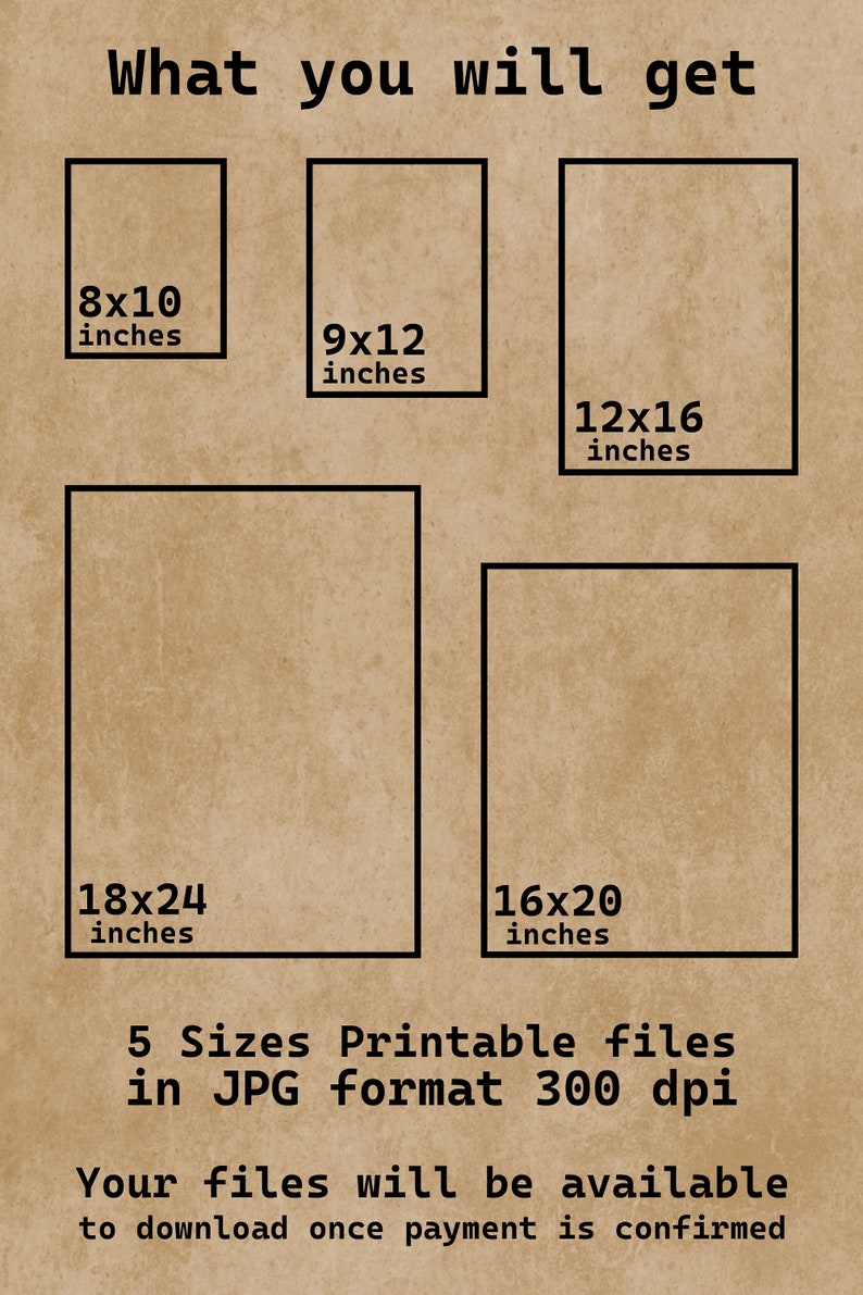 Digital Art Prints Printable Artwork for Download Digital Downloadable ...